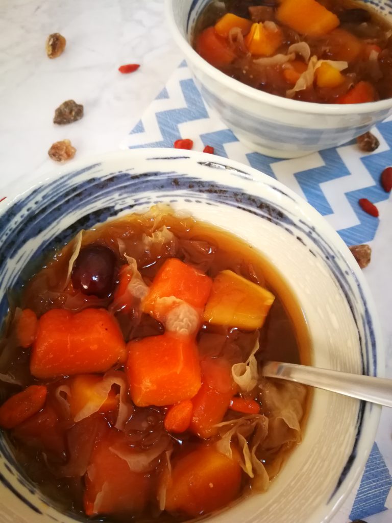 Snow mushroom soup – Feistychopsticks